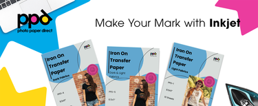 PPD Inkjet Iron-On Dark Transfer Paper 8.5 x 11" PPD-4 ...